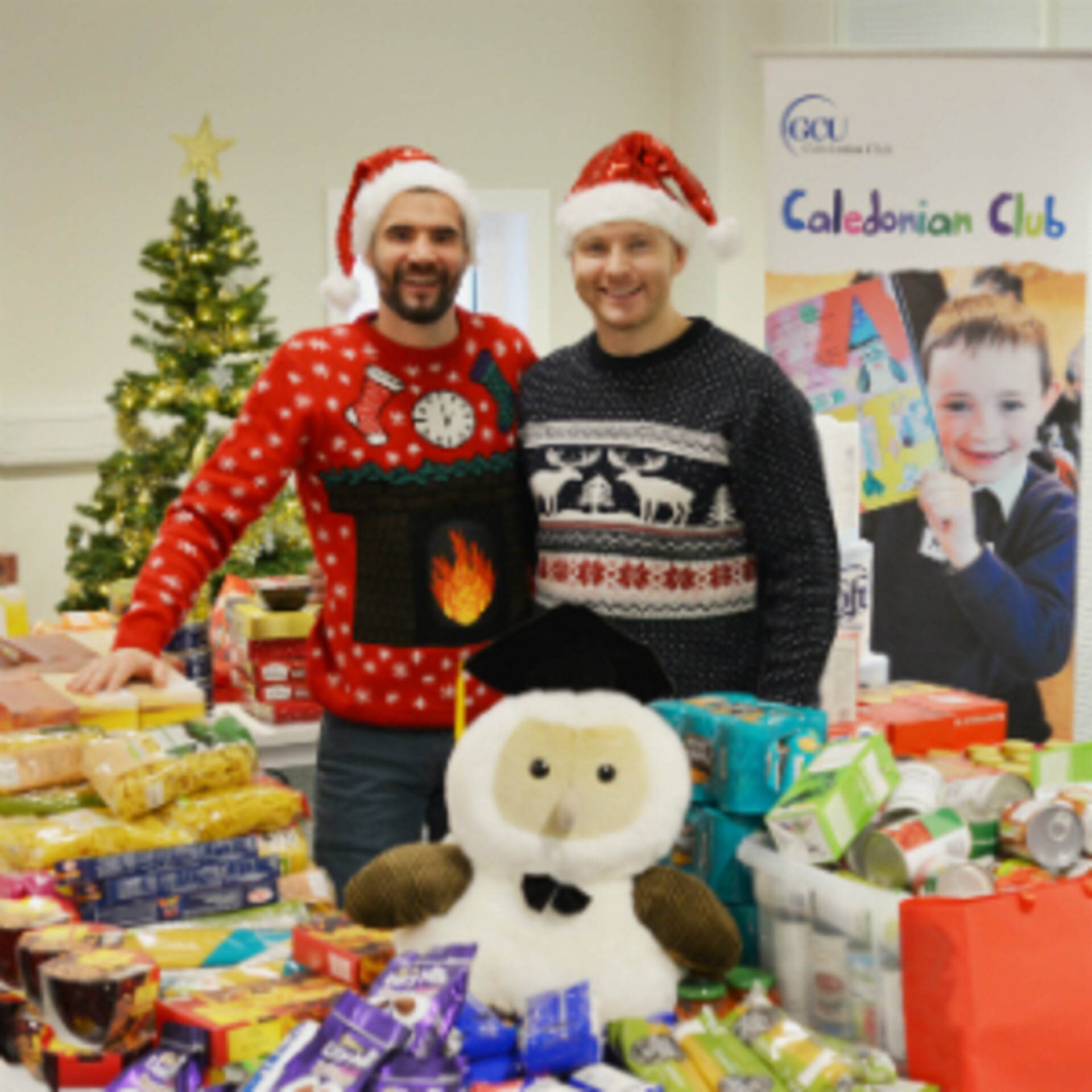 GCU graduate returns to make this year's Christmas Hamper Appeal a ...