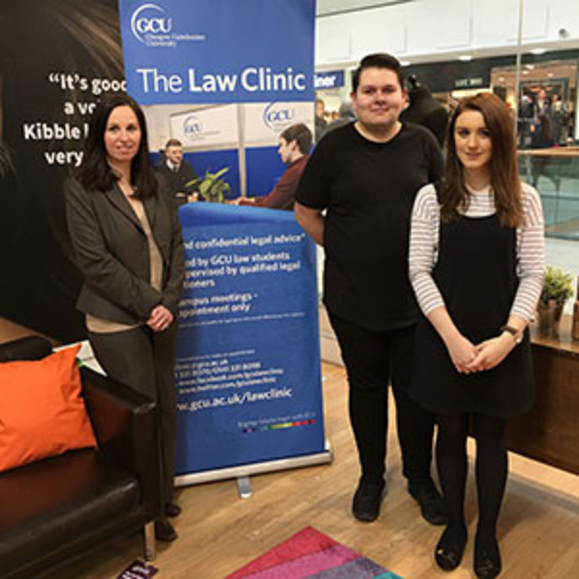 GCU Law Clinic opens at Buchanan Galleries | Glasgow Caledonian ...