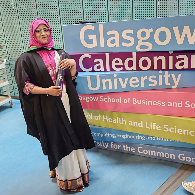 Dr Bebe Khadeeja | Glasgow Caledonian University | Scotland, UK